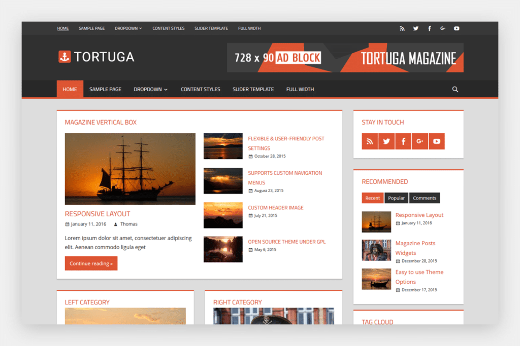 Tortuga Pro – ThemeZee