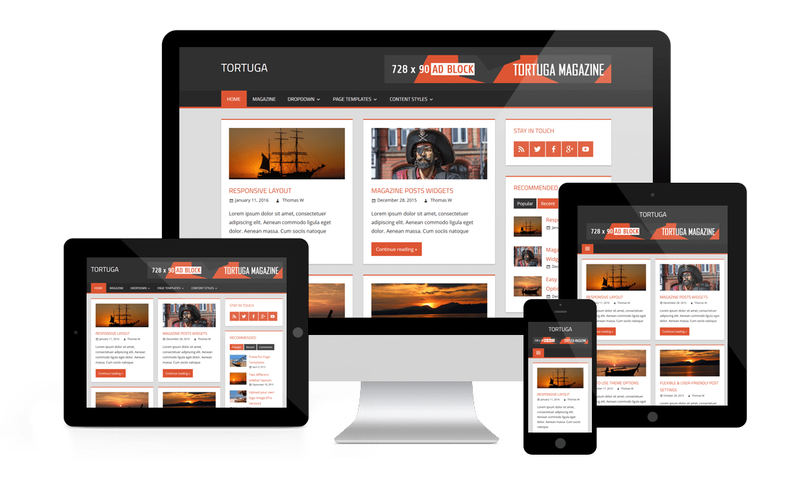 Tortuga Pro – ThemeZee