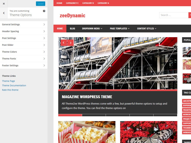 zeeDynamic Documentation – ThemeZee