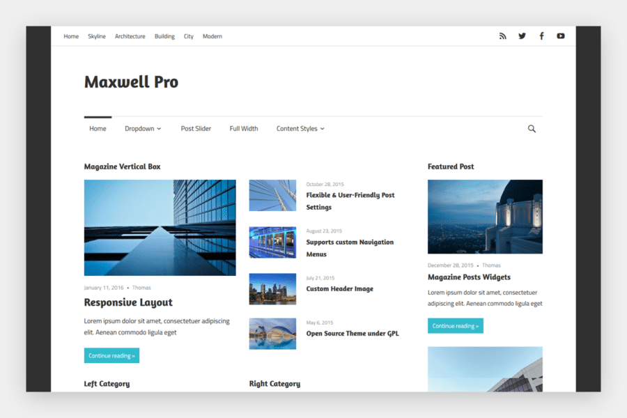 Maxwell Pro – ThemeZee