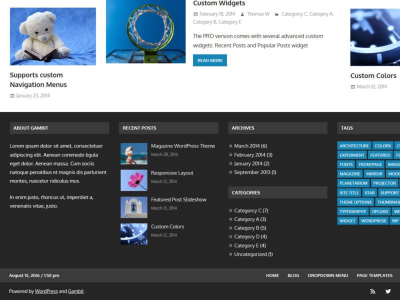 Gambit Pro – ThemeZee