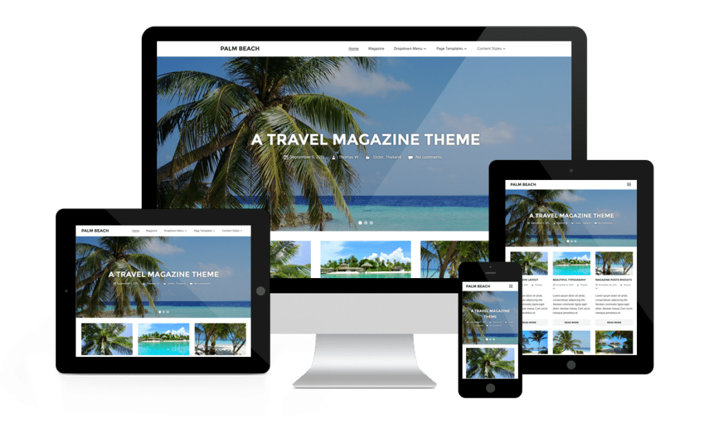Palm Beach Pro – ThemeZee