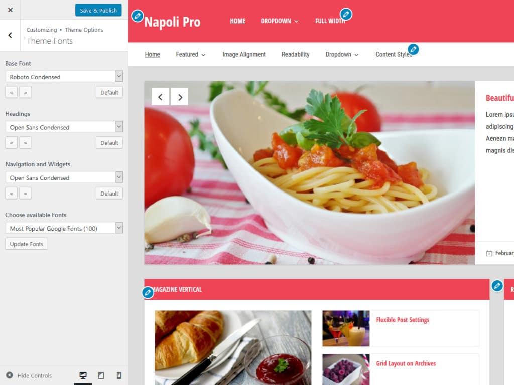 Napoli Pro – ThemeZee