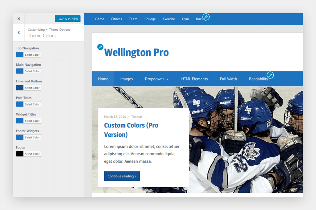Wellington Pro – ThemeZee