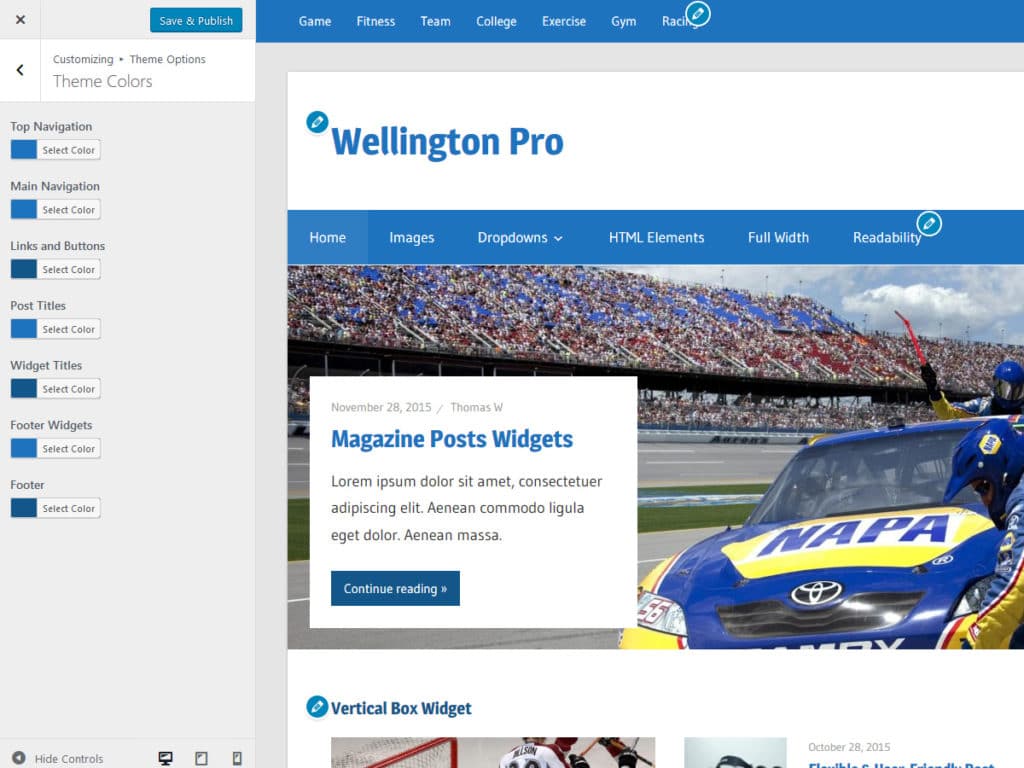 Wellington Pro – ThemeZee