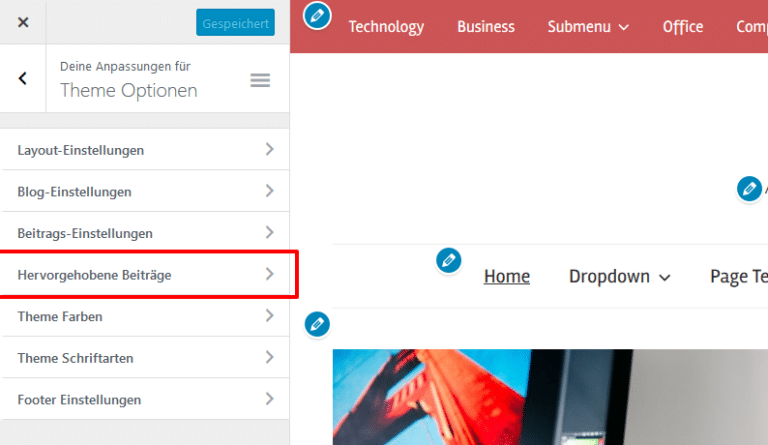 Hervorgehobene Beiträge – ThemeZee