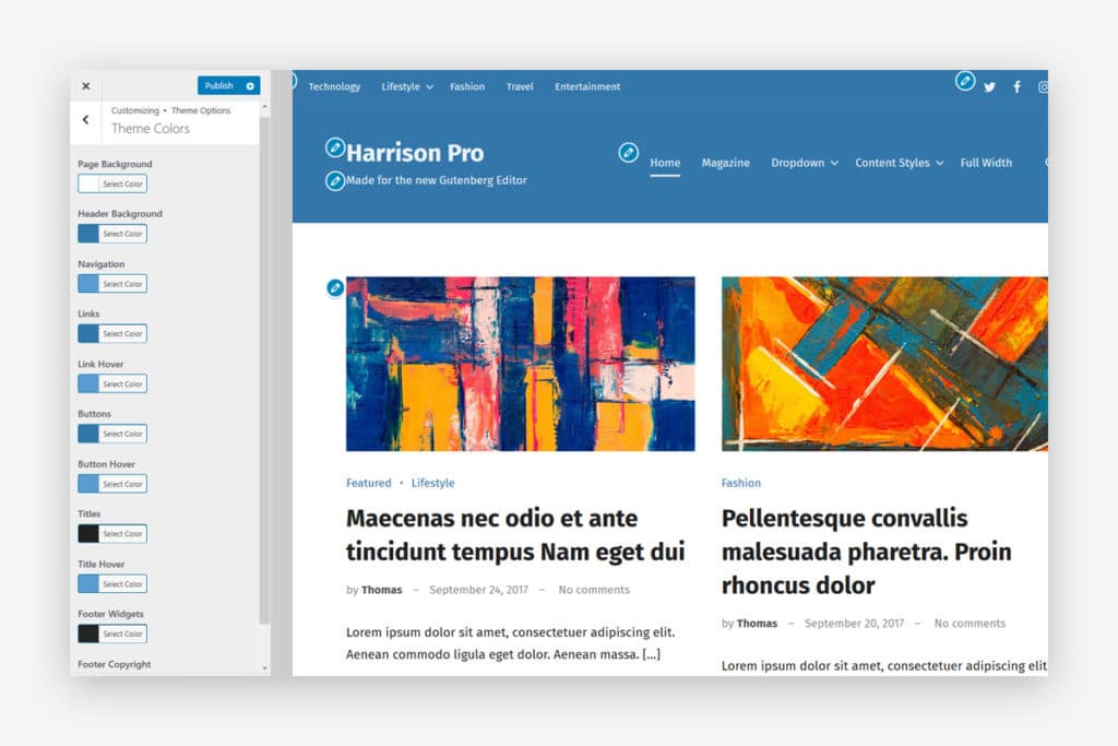 Harrison Pro – ThemeZee