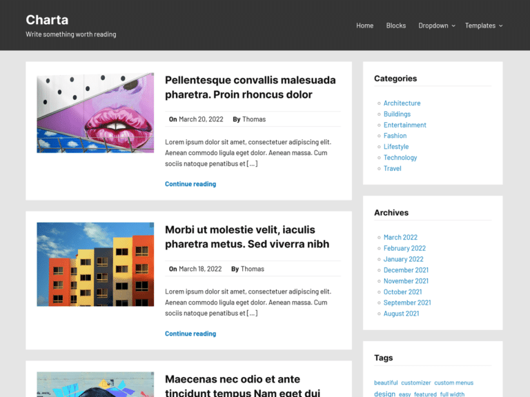 WordPress Themes – ThemeZee